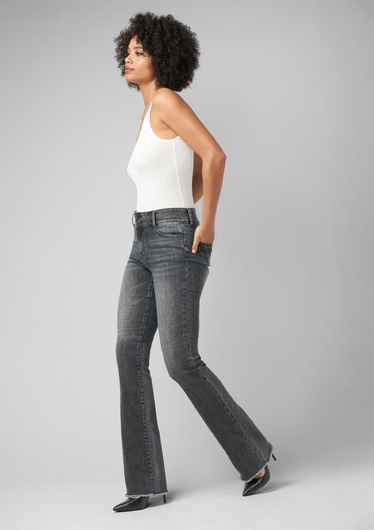 Tall Kellie Mid Rise Bootcut Jeans | Alloy Apparel