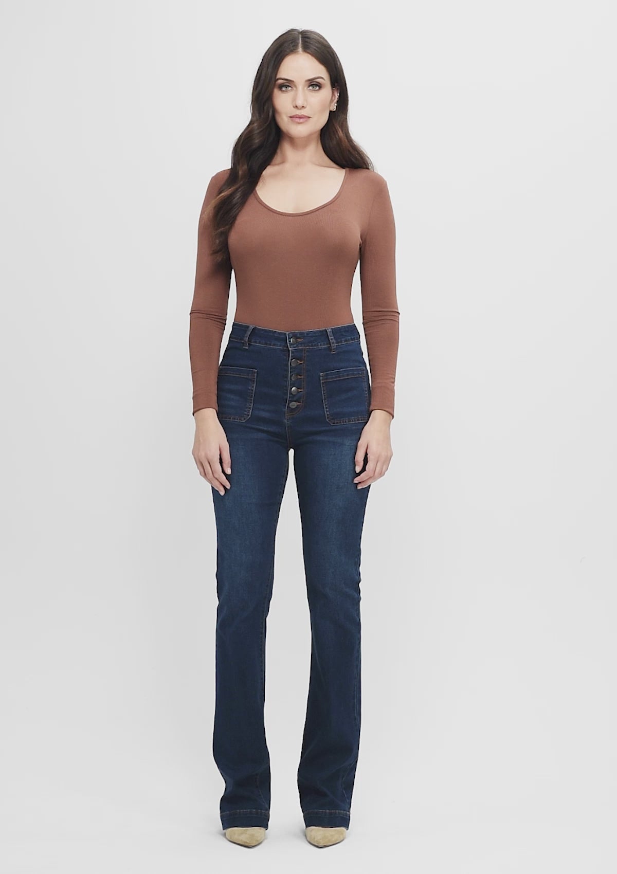 Tall Amanda High Rise Bootcut Jeans | Alloy Apparel